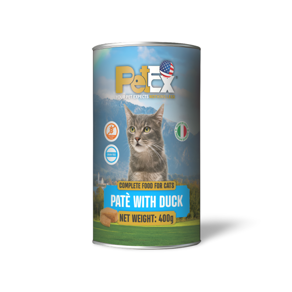 Petex חטיף פטקס באדי סנאק עצם קלציום בציפוי בשר ברווז - ג'רי החתול