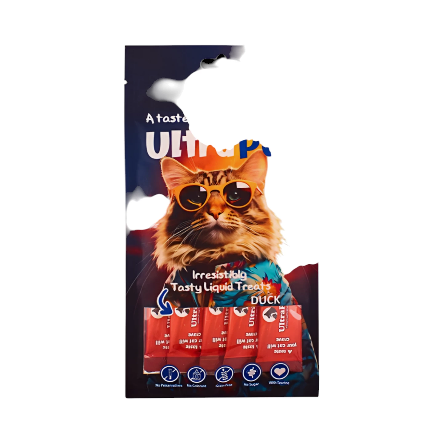 ג'רי החתול - Ultra Pet אולטרה פט שלוקים בטעם ברווז