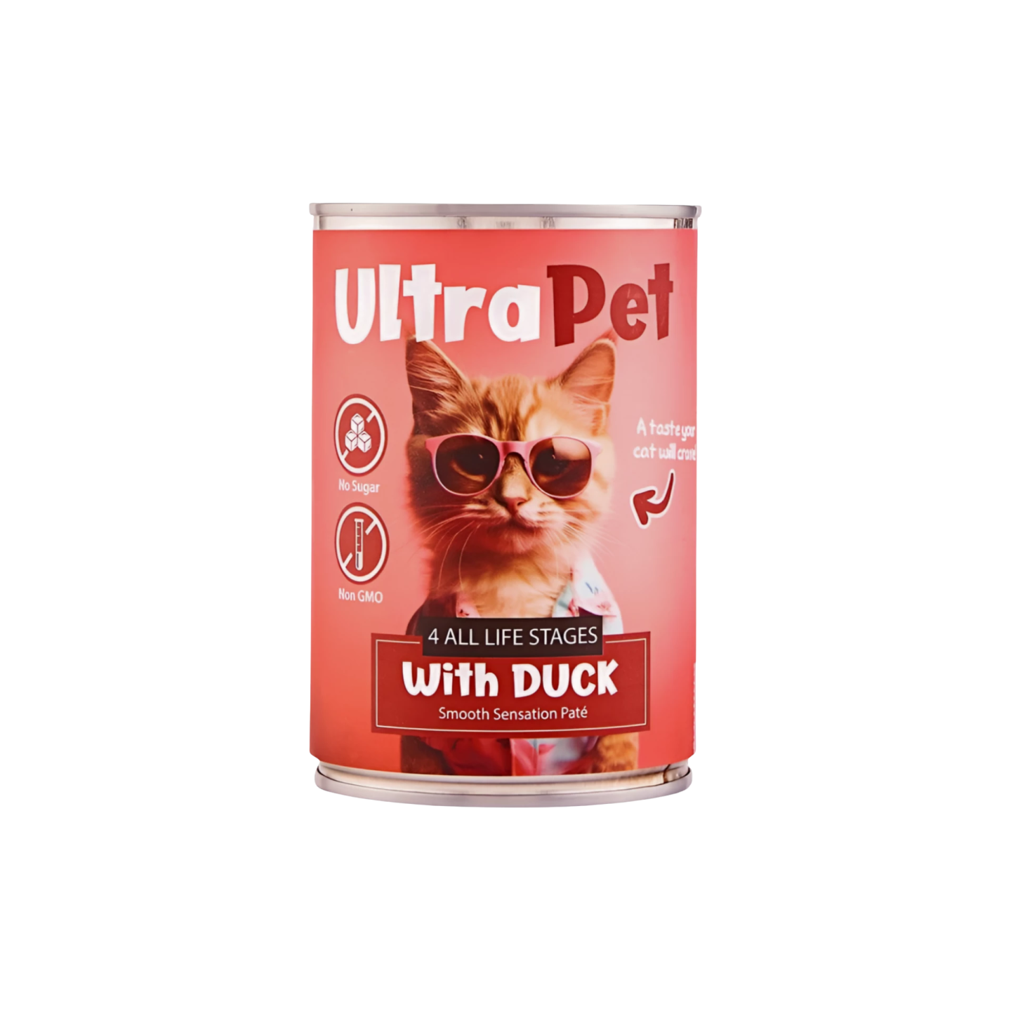 ג'רי החתול - Ultra Pet אולטרה פט פטה בטעם ברווז לחתול